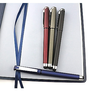 Black Gel Ink Rollerball Pens 1.0mm Gel Pens 2-in-1 stylus Pens 1.0mm Medium Point Pen for Office, Black gel ink(18 Pack-Black)