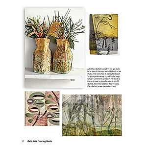 Gelli Arts (R) Printing Guide: Printing Without a Press on Paper and Fabric Using the Gelli Arts (R) Plate (Design Originals) 32 Beginner-Friendly Step-by-Step Projects, Techniques, and Inspiration