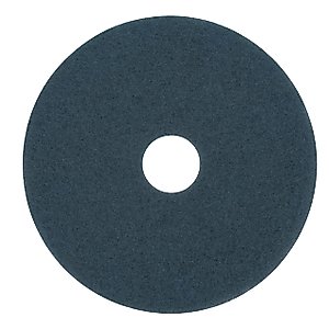 3M Blue Cleaner Floor Pad 5300, 11", 5/Case, Heavy Duty Scrubbing Pad for Hard Surface Floors