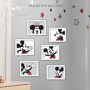 Lambs & Ivy Disney Baby Mickey Mouse Unframed Nursery/Child Wall Art