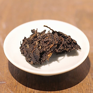 LWXLJMJZC－2018yr Aged Ripe Puerh Tea Cake 100g-Dark Tea Pu erh Tea - Shu (cook) Pu-erh Tea Puer Tea