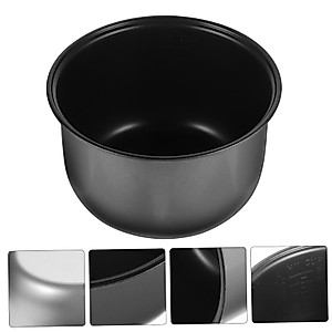 KICHOUSE 1 Set Rice Cooker Liner Interior Accessories Rice Cooker inside Pot Cooker Liner Container Electric Soup Pot Power Cooker Inner Alloy Cake Mold Cake Container Cooking Inner Pot Cup