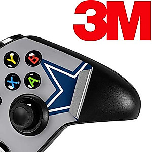 Skinit Decal Gaming Skin Compatible with Xbox One S Controller - Officially Licensed NFL Dallas Cowboys Retro Logo Design