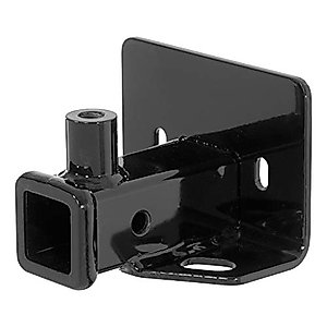 CURT 13229 Class 3 Trailer Hitch, 2-In Receiver, Concealed Main Body, Fits Select Dodge Dakota, Mitsubishi Raider , Black