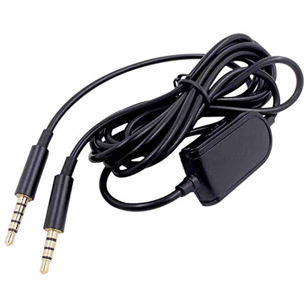 A40 Cord Replacement A10 Audio Cable Inline Mute Volume Control Lead Compatible with Astro A10 A40 A30 A50 Gaming Headset Xbox One PlayStation 4 PS4 MixAmp PC Smartphone with 3.5mm Jack (Black)