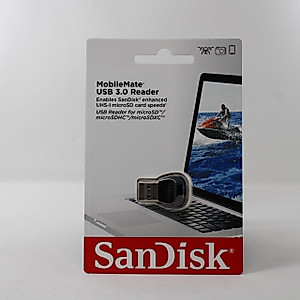 SanDisk MobileMate USB 3.0 microSD Card Reader- SDDR-B531-GN6NN