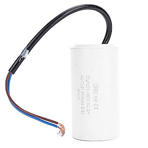 Capacitor, 50uF Capacitor 450V 50uF Starting capacitor Run capacitor Motor starting capacitor CBB60 Motor starting capacitor 450V 50uF Microfarad capacitor cable, CBB60 450V 50uf working capacitor