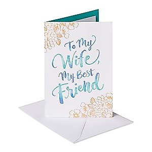American Greetings Birthday Card for Wife (My Best Friend)