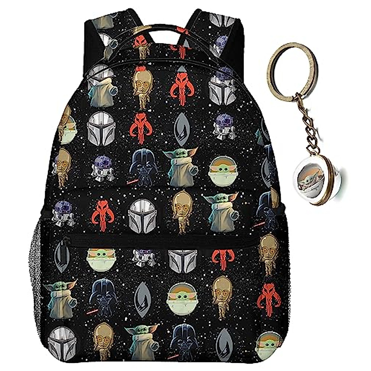 Cute Backpack Student School Bookbag Lightweight Durable Schoolbag For Boys Girls Water Resistant Laptop Travel Backpacks 16Inch