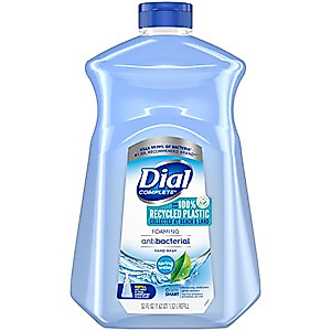 Dial Complete Antibacterial Foaming Hand Soap Refill, Spring Water, 52 fl oz