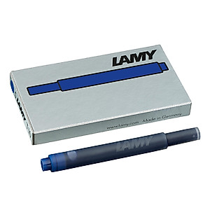 Lamy T10 Ink Cartridges Blue (1 Packet With 5 Cartridges)