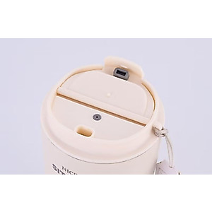 12 oz Stainless Steel Vacuum Insulated Tumbler, Travel Coffee Mug Spill Proof with Lid, Portable Thermal Mug for Keep Hot/Ice Coffee,Tea and Beer (Pink)