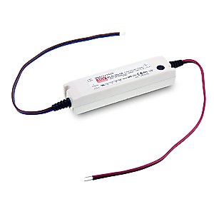 MEAN WELL PLN-20-12 LED Driver Enclosed Switching Power Supply, 12 Volt, 1.6 Amp, 19.2 Watt