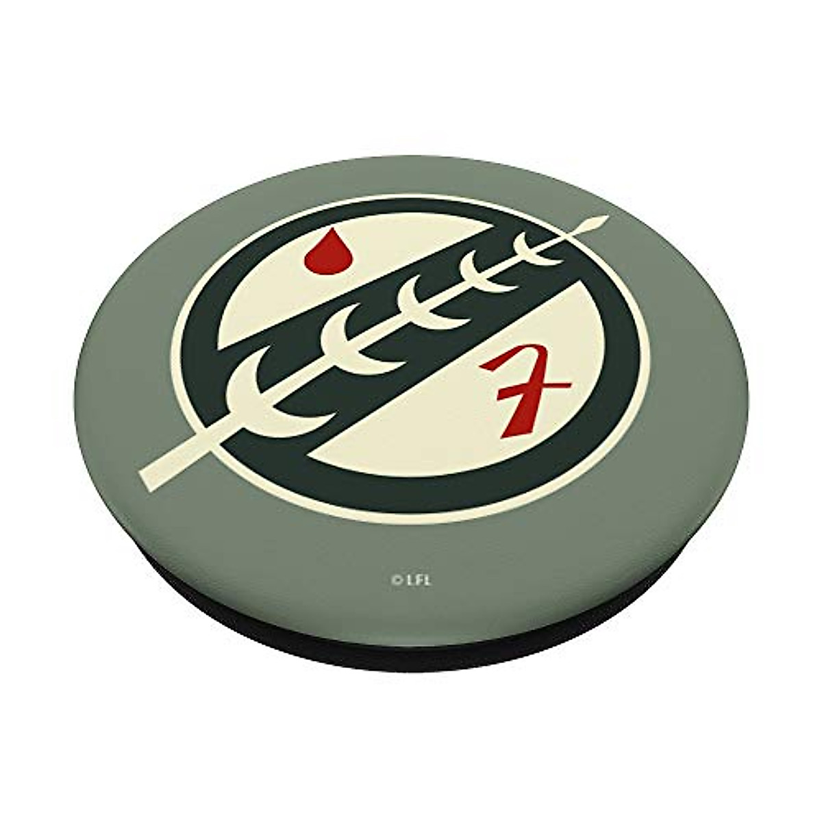 Star Wars Boba Fett Logo PopSockets PopGrip: Swappable Grip for Phones & Tablets