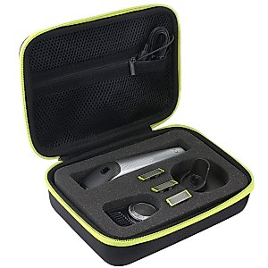 Khanka Hard Travel Case Replacement for Philips Norelco Oneblade QP6520/70 Pro Hybrid Electric Trimmer and Shaver