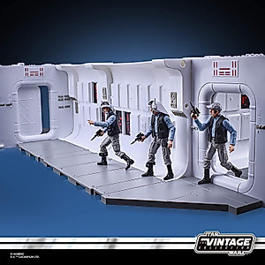 Star Wars The Vintage Collection Star Wars: A New Hope Tantive IV Hallway Playset, Rogue One: A Star Wars Story Rebel Fleet Trooper Figure 3.75-inch