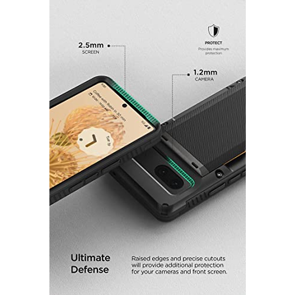 VRS DESIGN Damda Glide Pro Phone Case for Pixel 7, Sturdy Semi Auto Wallet [4 Cards] Case Compatible for Pixel 7 Case (2022)