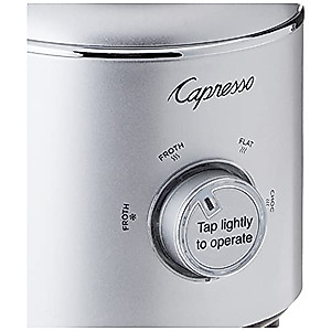 Capresso froth Select Automatic Milk Frother and Hot Chocolate Maker, Stainless Steel 209.05, Silver, 20 ounce