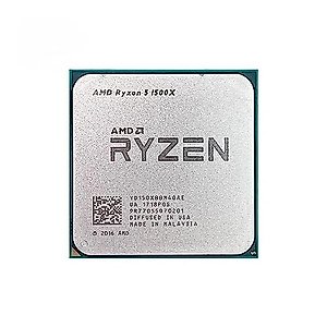 AMD Ryzen 5 1500X CPU Used 4-Core 8-Thread Desktop Processor 3.5 GHz 16M 65W Socket AM4