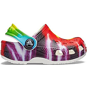 Crocs Unisex-Child Classic Littles Clogs |Baby Shoes, Multi, 2-3 Infant