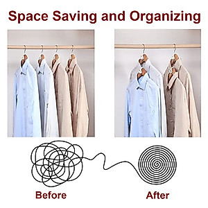 Clothes Hanger Connector Hooks, Hangers Space Saving, Closet Space Savers, Closet Hanger Organizer, 60 pcs, Gift
