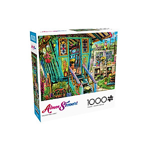 Buffalo Games - Aimee Stewart - The Potting Shed - 1000 Piece Jigsaw Puzzle for Adults Challenging Puzzle Perfect for Game Nights - Finished Puzzle Size is 26.75 x 19.75