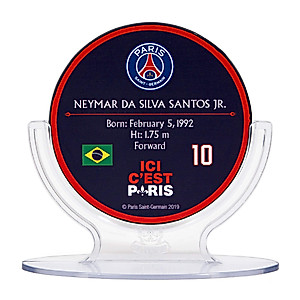 Signables Premium - Paris Saint Germain Neymar JR. - Digitally Autographed Sports Memorabilia - Small Signed Sports Collectible Figurines - Unique Football Figures