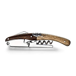Legnoart Primitivo Grand Crue Sommelier Corkscrew with Solid Oak and Wenge Wood Handle in Premium Gift Box