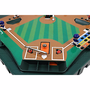 Game Zone Super Stadium Baseball Game - Realistic Tabletop Baseball Game for 2 Players Ages 6+