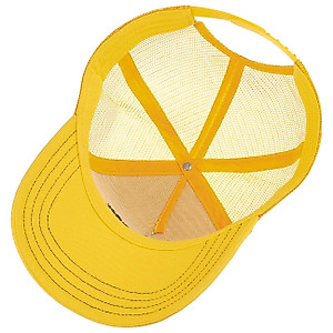 Stetson Since 1865 Trucker Cap Men Yellow One Size