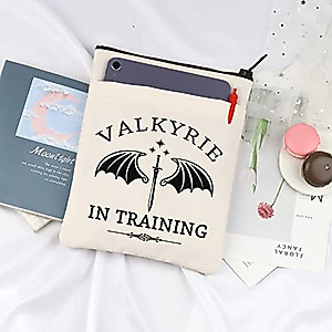 ACOSF Gift Fantasy Novel Inspired Gift Valkyrie in Training Book Sleeve for Valkyrie Fans Books Lover Gift