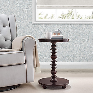 Delta Children Palmer End/Side Table, Greenguard Gold Certified, Dark Chocolate