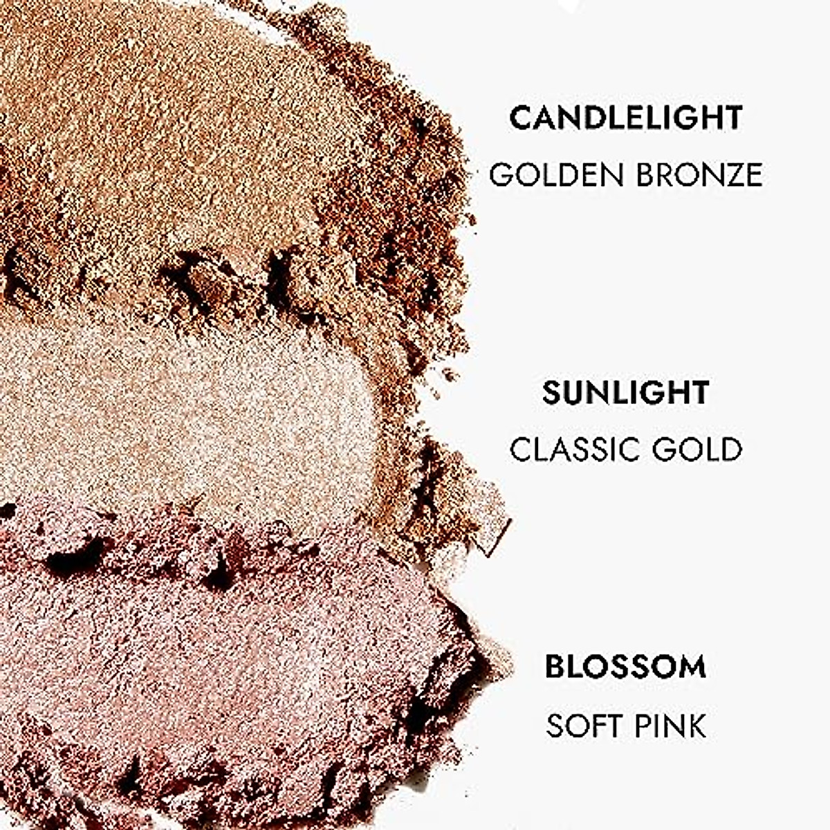 COVER FX Custom Enhancer Highlighter Makeup Palette - Buildable Illuminating Highlight - Use on Eyes, Cheeks and Body - Travel Friendly