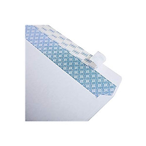 Staples Easy Close No. 10 Security-Tint Envelopes, 4-1/8 x 9-1/2 inches, Box of 100