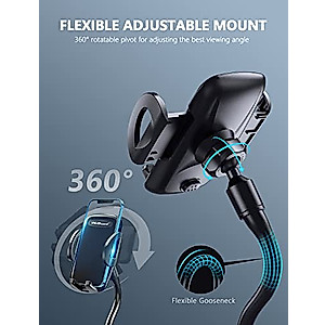 WeGuard Cup Holder Phone Mount, No Shaking Cup Phone Holder for Car Rock Solid Car Phone Holder Mount for Cars, Trucks, SUVs etc, Compatible with iPhone 14 13 Plus Pro Max Samsung All 4-7'' Phones