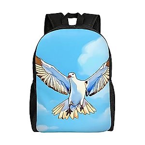 RLDOBOFE Seagulls in flight Backpack For Women Men Travel Laptop Backpack Rucksack Casual Daypack Lightweight Travel Bag