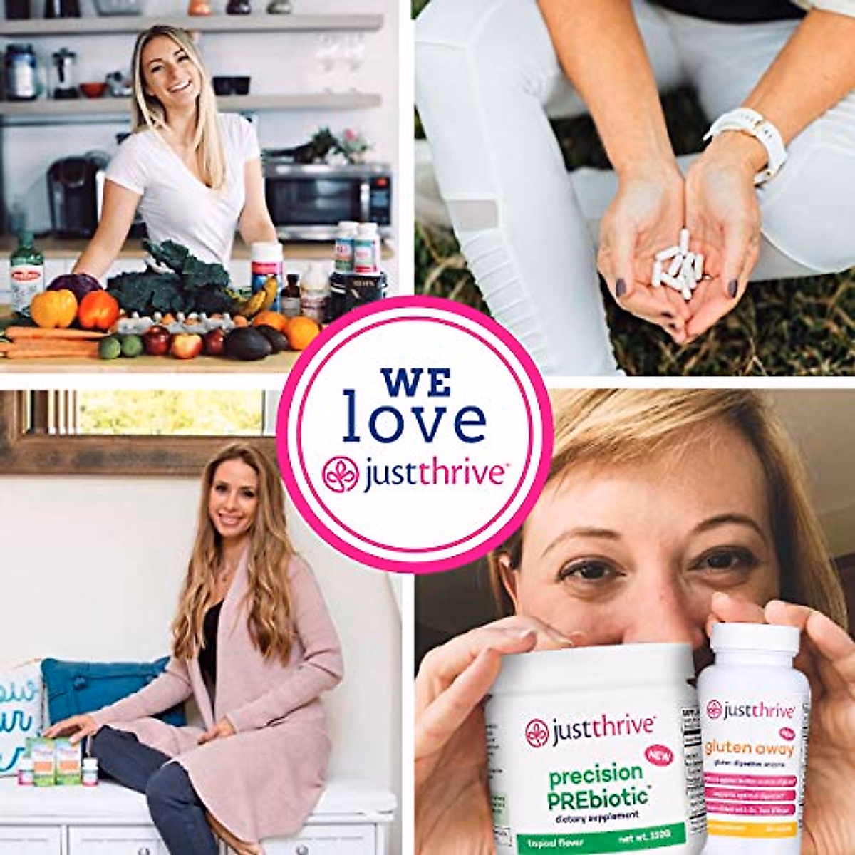 Just Thrive: Vitamin K2-7 - Bone and Heart Health Supplement with Magnesium, Zinc and Menaquinone-7-30-Day Supply - 320 mcg with Ultra Absorption - Support Teeth, Circulation, Brain and Nerve Health