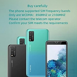 zsddzzy Smartphone，N25 Unlocked Cell Phone，Dual SIM Card，5.72-inch Screen，1GB RAM ，8GB ROM，Front and Rear Cameras，Supports The SIM Card 3GWCDMA：850/2100MHZ(Black