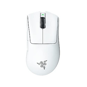 Razer DeathAdder V3 Pro Wireless Gaming Mouse- White(Renewed)