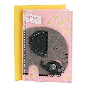 Hallmark Signature Baby Shower Card (Sweet Baby Girl)