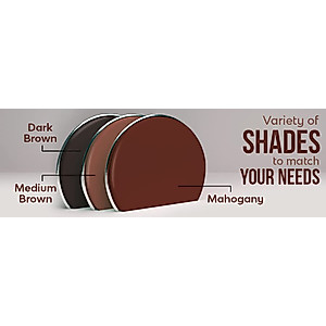 Leather Max Quick Blend Refinish and Repair Kit, Restore, Recolor & Repair / 3 Color Shades to Blend with/Leather Vinyl Bonded (Dark Brown Mix)