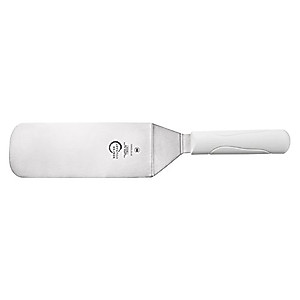 Mercer Culinary Millennia Turner Handle, 8 Inch x 3 Inch Blade, White Handle