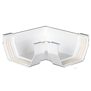 Amerimax Home Products Gutter Corner VNYL WHT