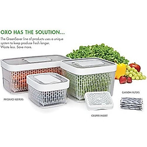 OXO Good Grips GreenSaver Carbon Filter Refills - 8 Pack
