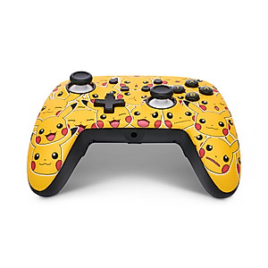 PowerA Enhanced Wired Controller for Nintendo Switch - Pikachu Moods, Gamepad, game controller, wired controller, officially licensed