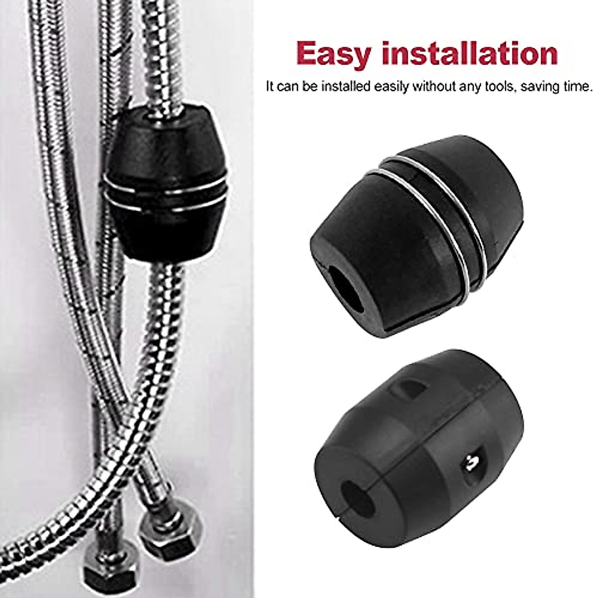 Kakalote Kitchen Pull-Down Faucet Hose Weight,Kitchen Sink Pull Out Faucet Gravity Ball,Sink Basin Pull Out Sprayer Heavy Gravity Replacement Parts(Size:Screw Type)