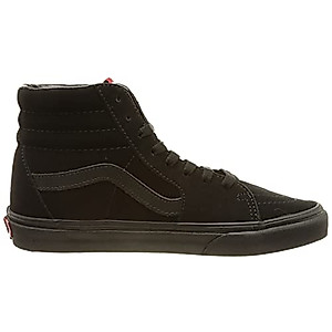 Vans Men's Sk8-Hi Core Classics Black/Black/White Canvas 9