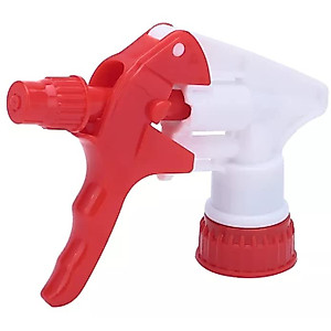 8 Pcs Spray Bottle Nozzles- Chemical Resistant Industrial Spray Bottle Nozzle Replacement Head- Leak Proof, Low Fatigue, Wide Usage, Heavy Duty Trigger Spray Nozzle for Bottles 16Oz, 24Oz & 32Oz