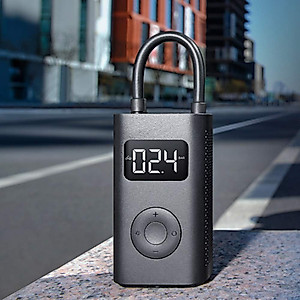 Xiaomi Portable Electric Air Compressor 1S, Tire Inflator Electric Air Pump for Car Tires, 150 PSI Tire Pump, Cordless Tire Inflation with Digital Tire Pressure Detection for Car, Bike, Ball