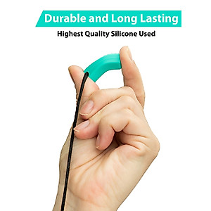 Tilcare Chew Chew Crayon Sensory Necklace Set – Best for Autism, Biting and Teething Kids – Perfectly Textured Silicone Chewy Toy - Chewing Pendant for Boys & Girls - Chew Necklaces